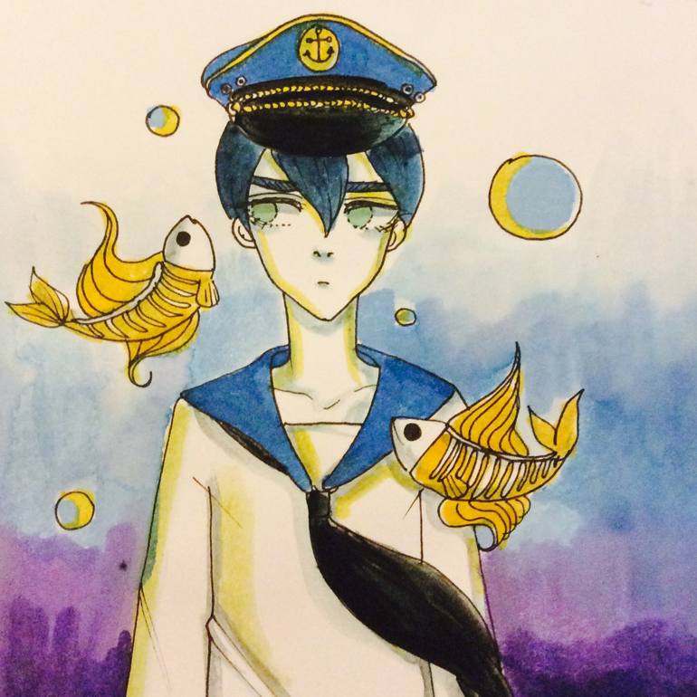 Vaal Drawing by Angie Kat Neko | Saatchi Art