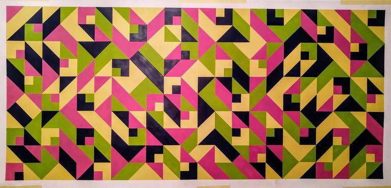 Mural #010 Painting by Stephen Webb | Saatchi Art