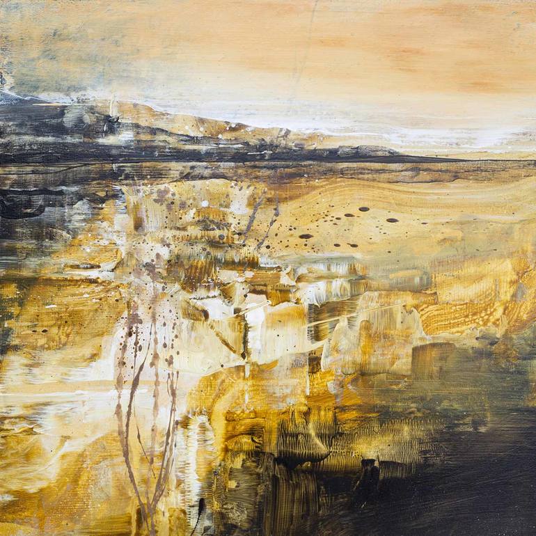 Gilded Tide Painting by Tim Jones | Saatchi Art
