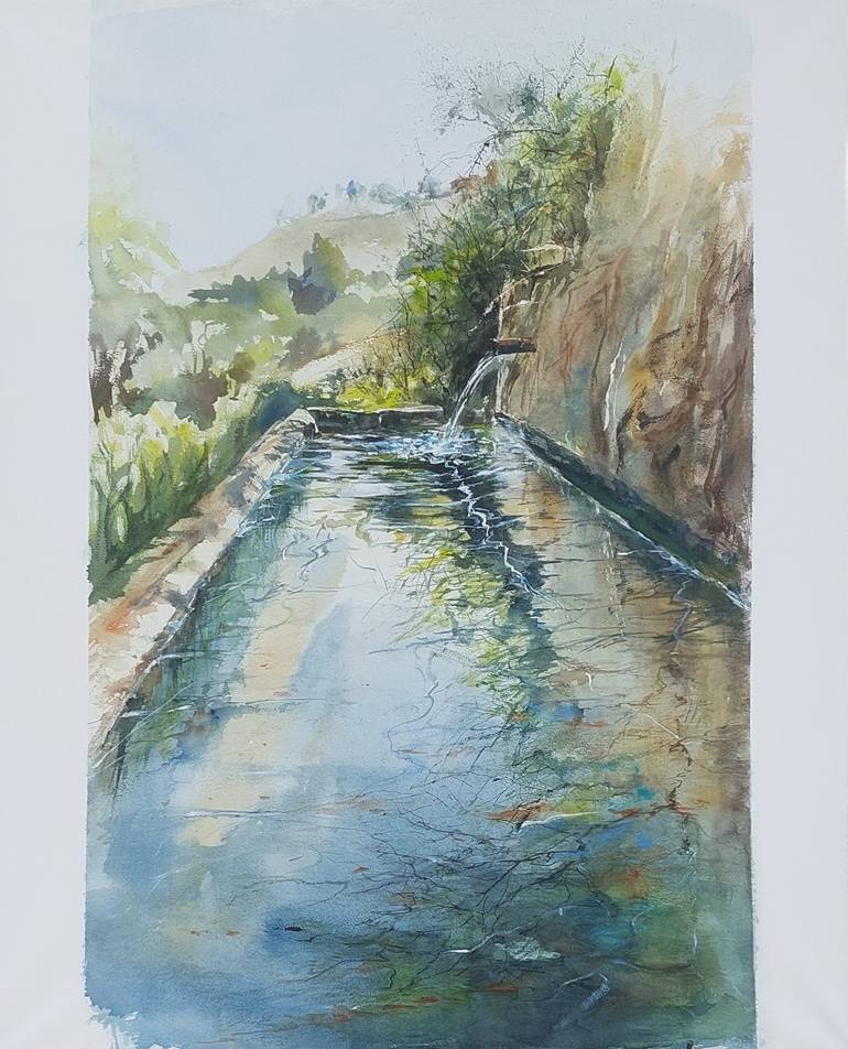 ALMADRONES. Third national prize. Painting by Maylu García | Saatchi Art