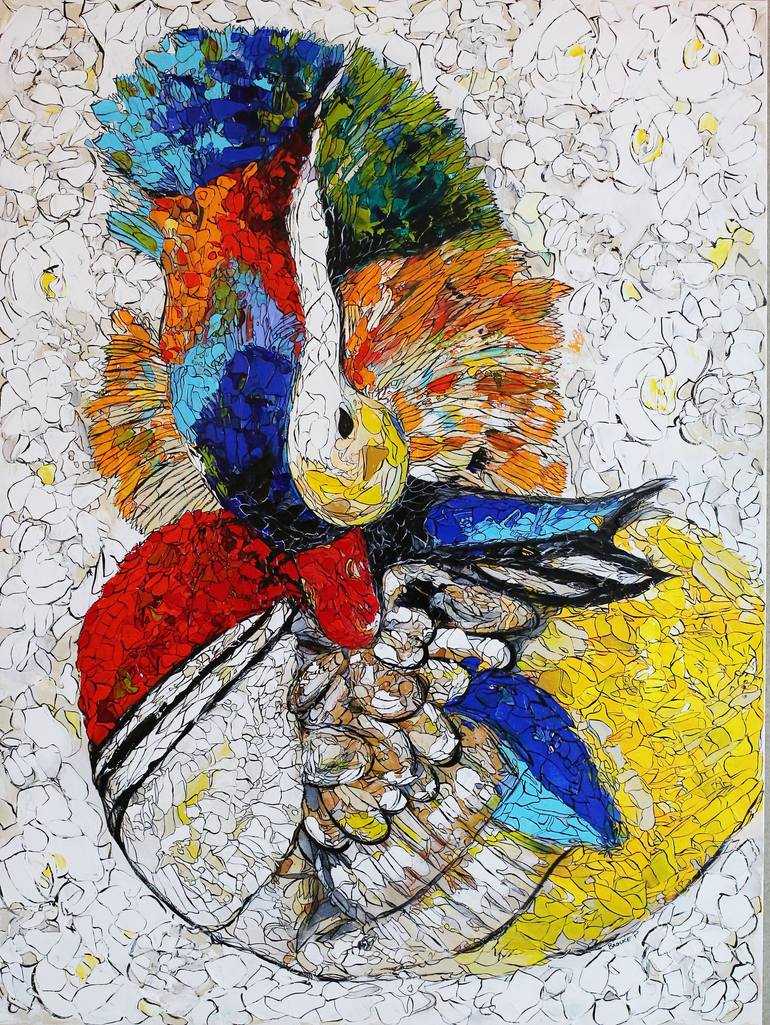 MANDARIN-LIMITED EDITION PRINT 1/50 Painting by Brooke Patton | Saatchi Art