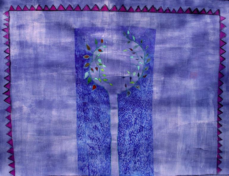 the gate Painting by Bogi Bíró | Saatchi Art