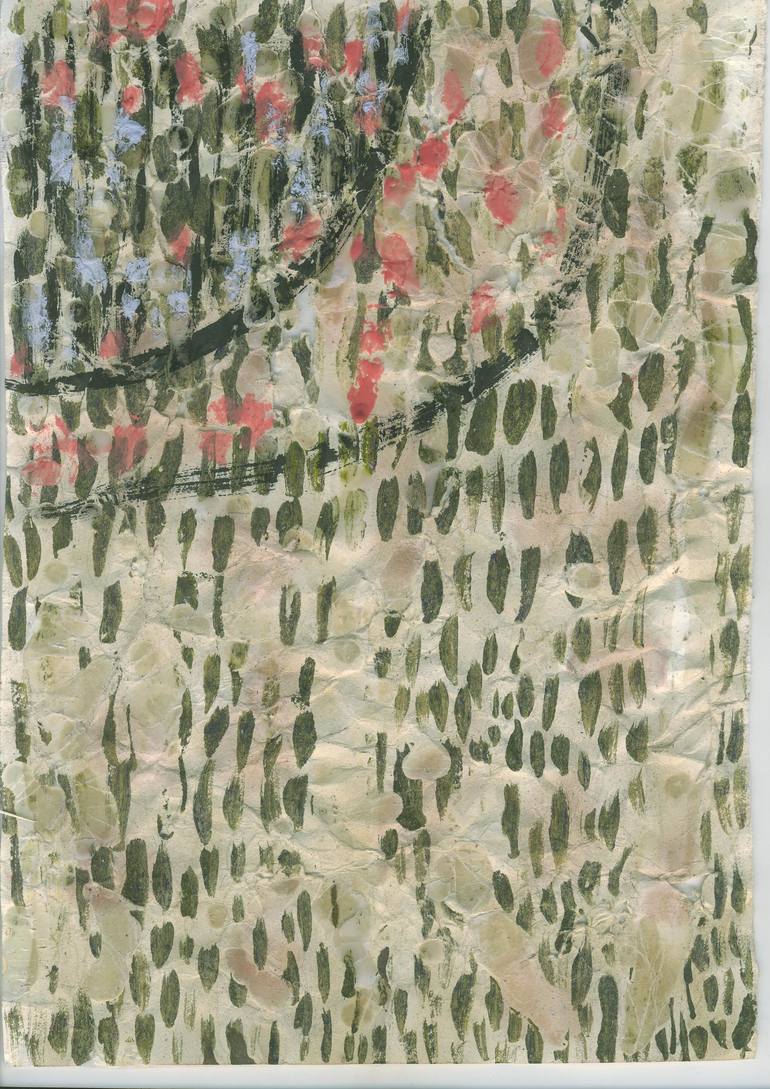 paper diary/emotional map Painting by Bogi Bíró | Saatchi Art