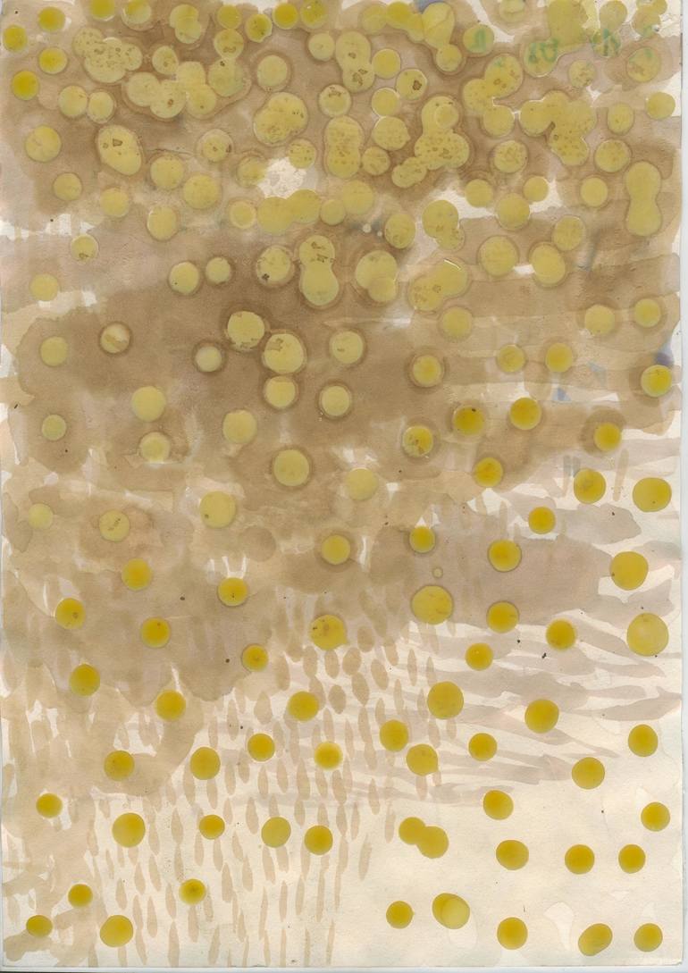 Paper diary/emotional map Painting by Bogi Bíró | Saatchi Art