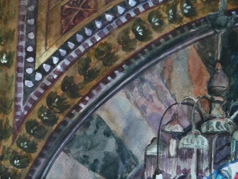 Old Damascus: stained-glass window Painting by Anastasia Chernysheva ...