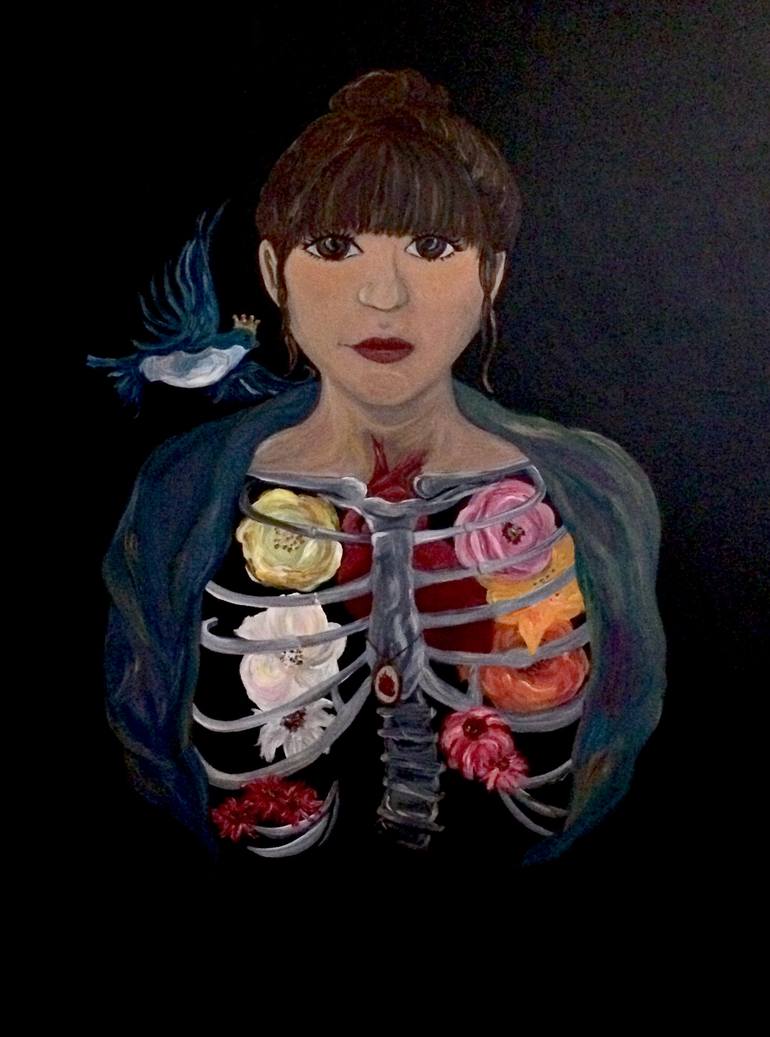 Beautiful Disaster Painting by Jennifer Shannon | Saatchi Art