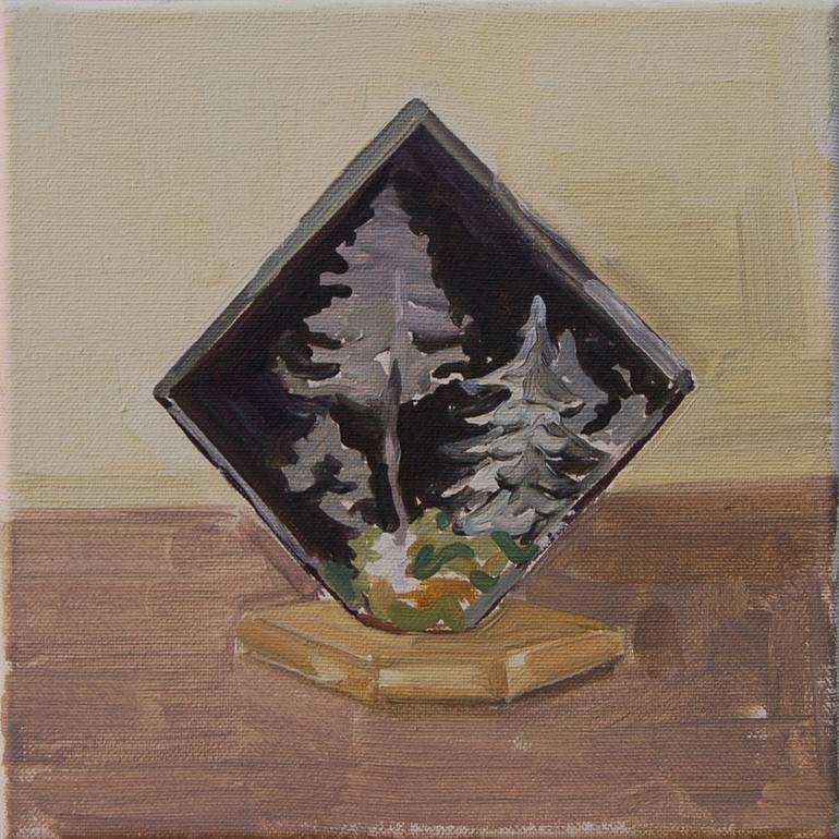 The Pinewood Painting by Monika Ivaskaite-Aukstuole | Saatchi Art