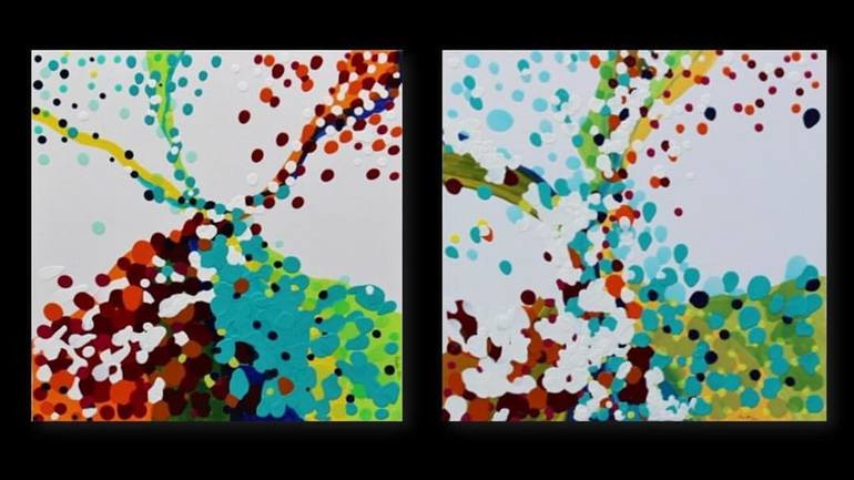 HAPPY PLACE Painting by Julie DAILEY | Saatchi Art