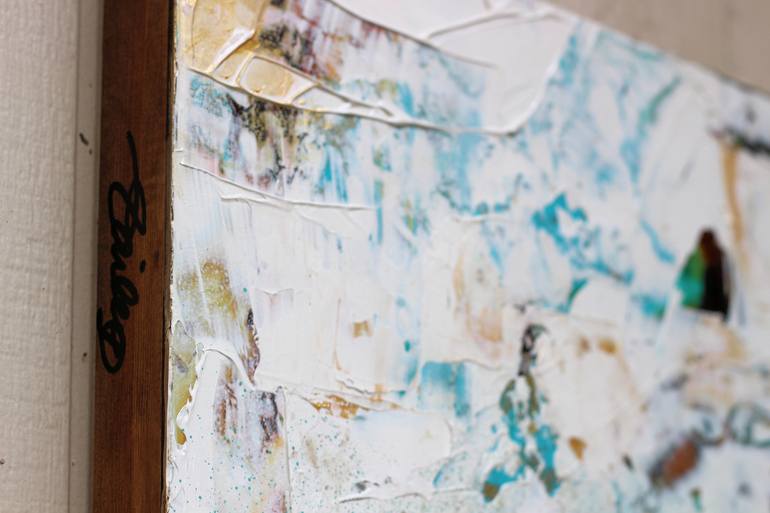 UNDER THE ASPENS Painting by Julie DAILEY | Saatchi Art