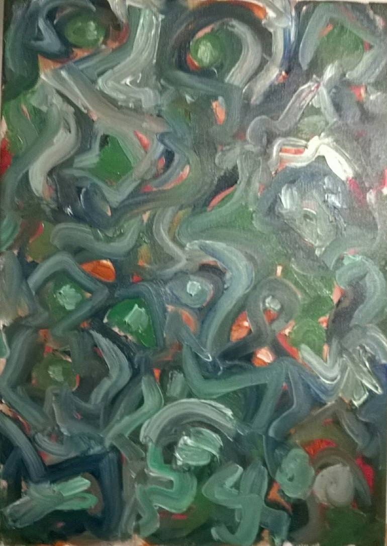 Phase space study 1: amorphous heterogeneity Painting by Gabriel ...