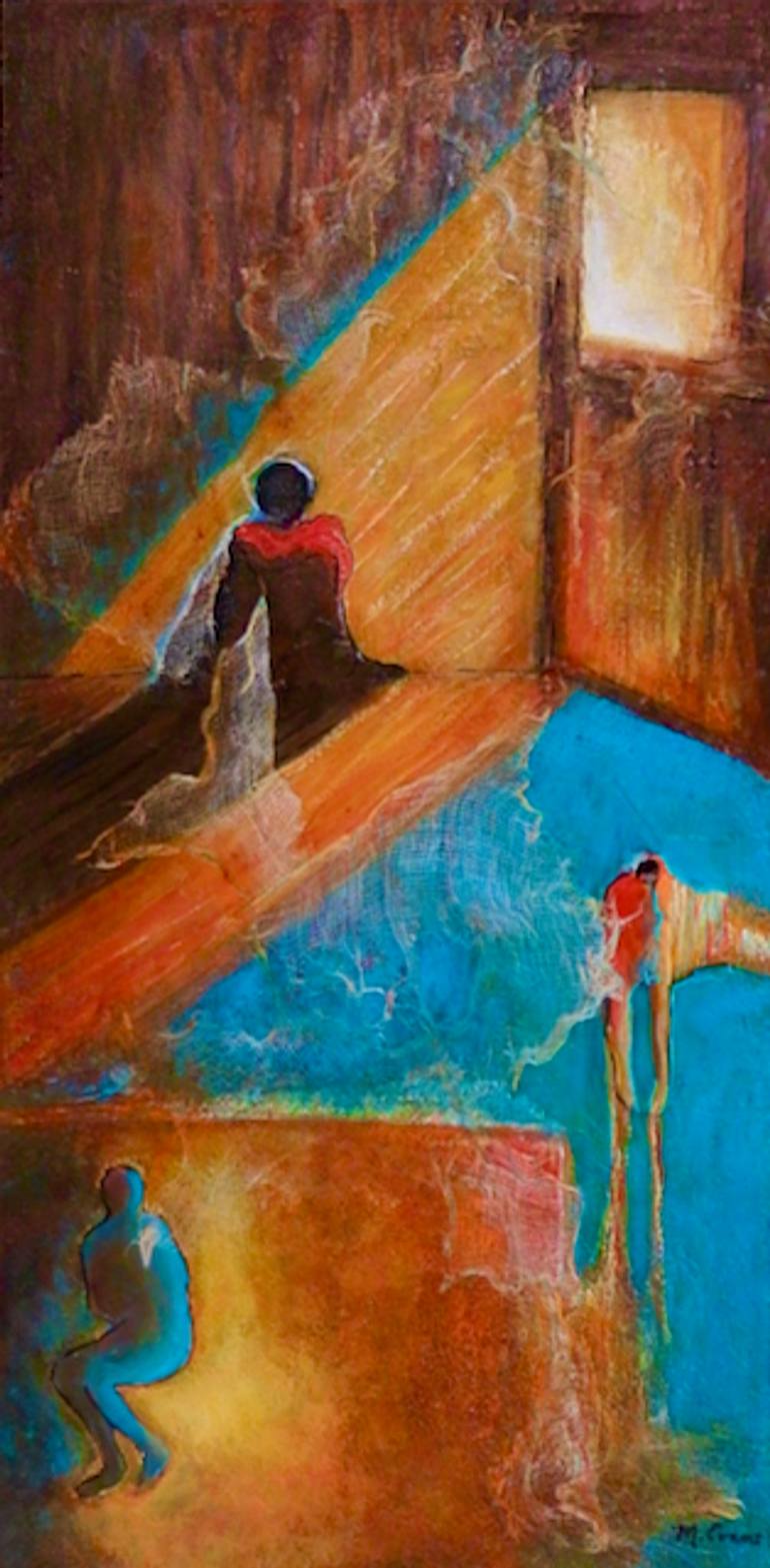 Into The Light Collage by Myra Evans | Saatchi Art