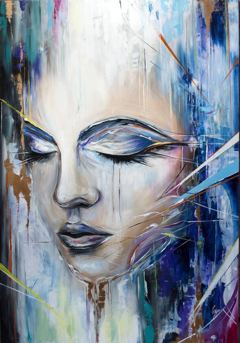 DRAMA Painting by Gintare Tilunaite | Saatchi Art