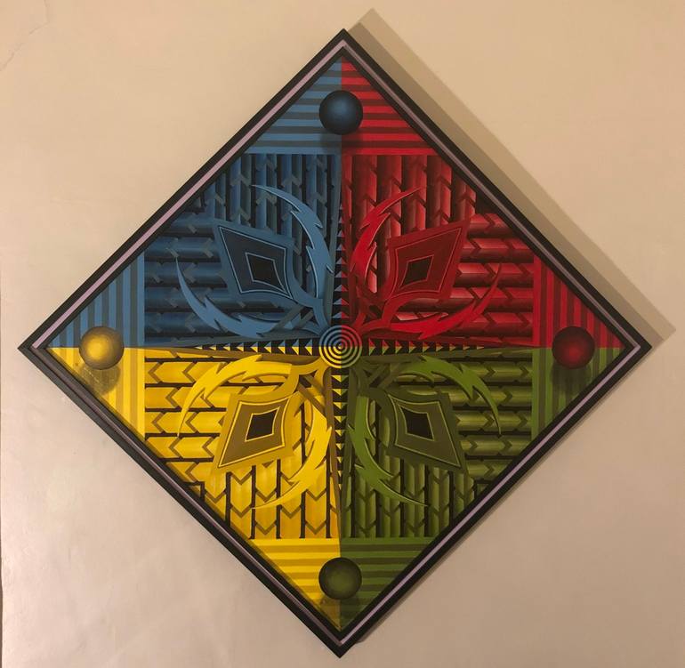 A Simulation of A Simulated Simulating Simulate Painting by Eric ...