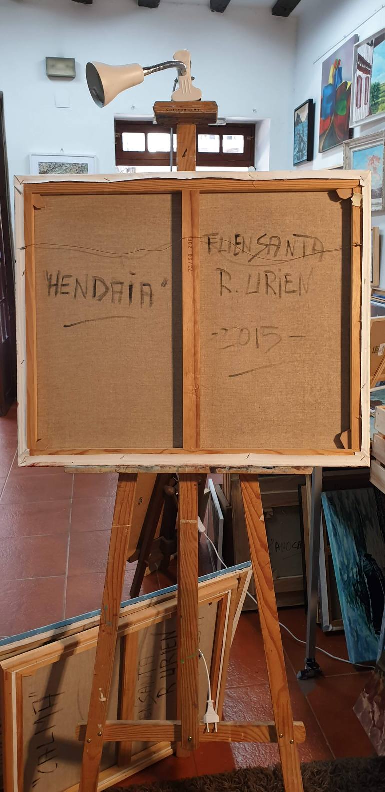 Hendaia Painting by Fuensanta Ruiz Urien | Saatchi Art