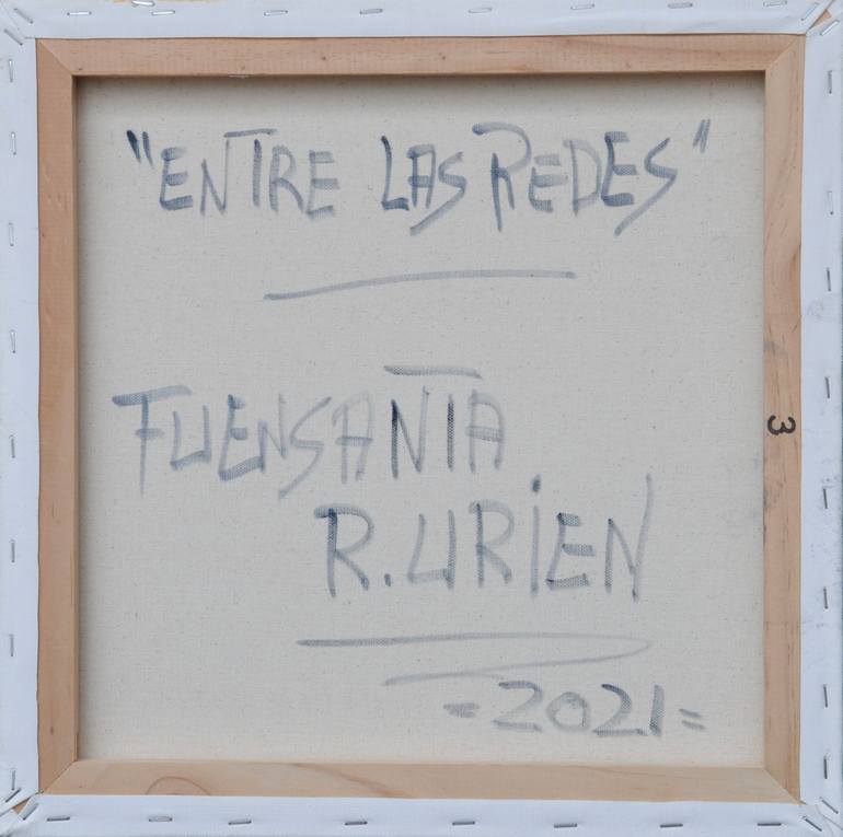 Entre las redes Painting by Fuensanta Ruiz Urien | Saatchi Art