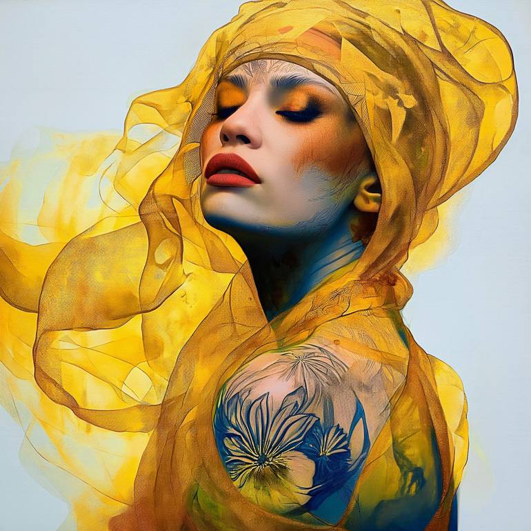 Nola | Embracing Spectrum Digital by Skottie O'Mahony | Saatchi Art