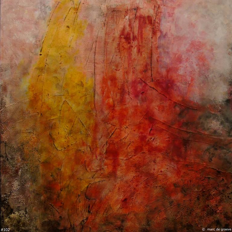 Abstract # 102 Painting by Marc de Graeve | Saatchi Art