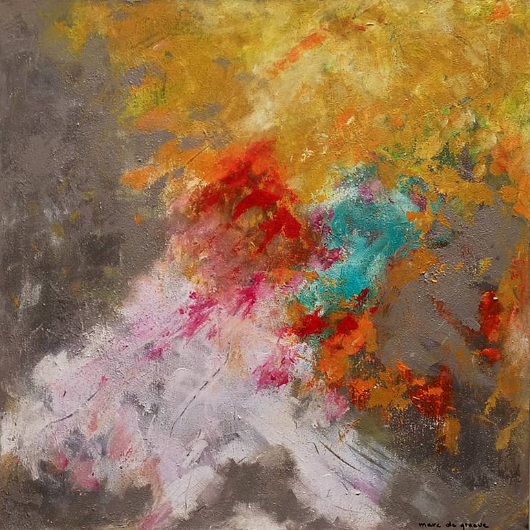 Abstract #312 Painting by Marc de Graeve | Saatchi Art