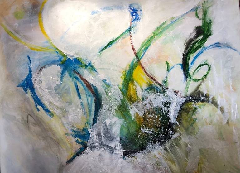 On Reflection Painting by Diana Pantoja | Saatchi Art
