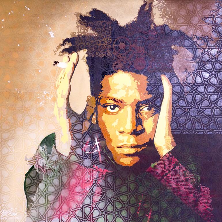 Basquiat Painting by Blake Jamieson | Saatchi Art
