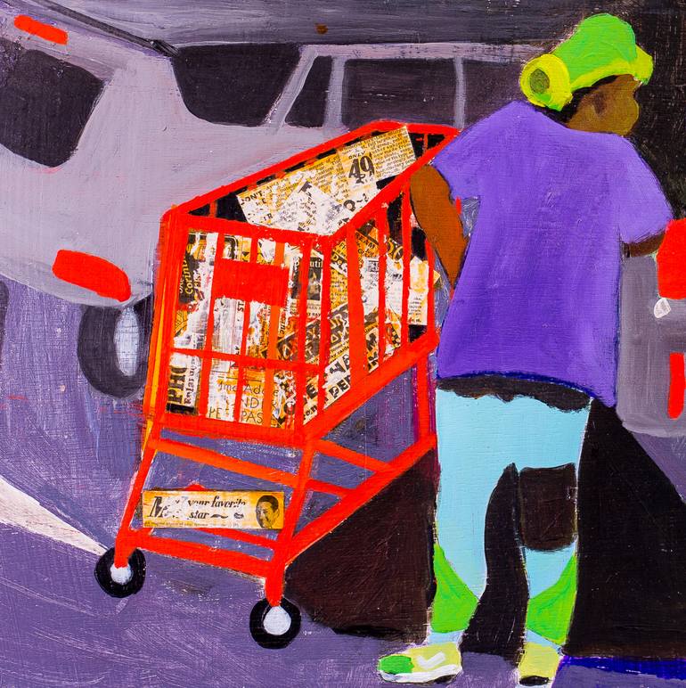 I Hate Grocery Shopping Painting by Jan Swanson | Saatchi Art