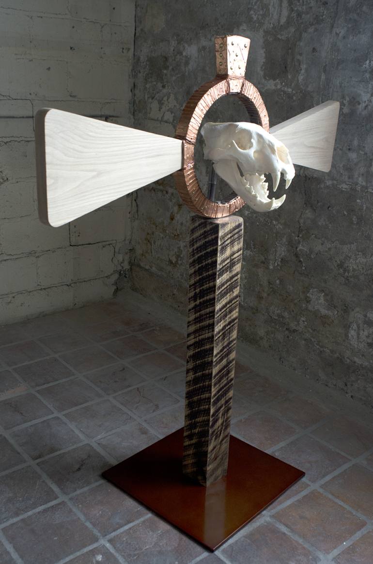 Panthera Leo- Crucifixion Series Sculpture by Victor Spinelli | Saatchi Art