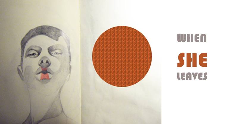 When she leaves.... Drawing by Carmen Ghecca | Saatchi Art