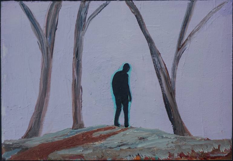 senza peso Painting by Luca Cecioni | Saatchi Art