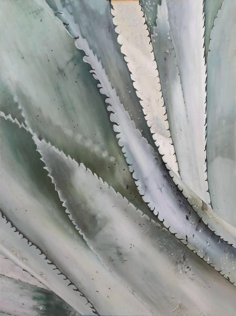 Agave Impressions Painting by Michele Corsini | Saatchi Art