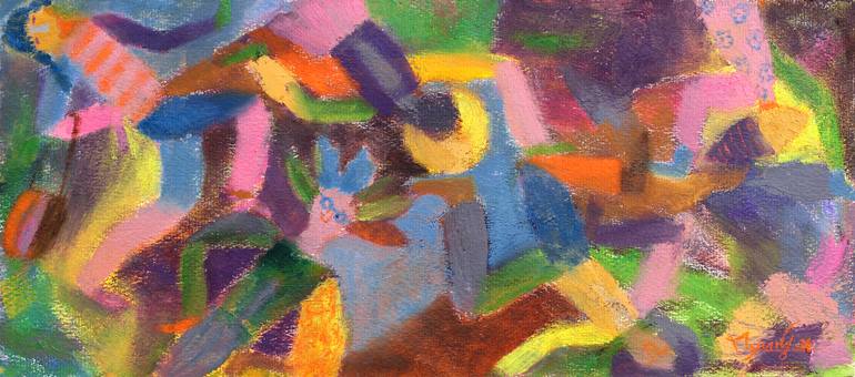 Play Painting by MYUNG SOON LEE | Saatchi Art