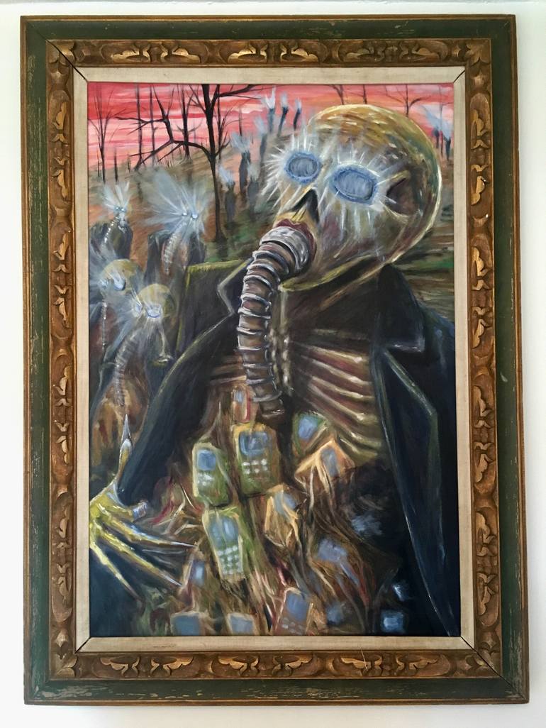 Electrosite Painting by Mike Moore | Saatchi Art