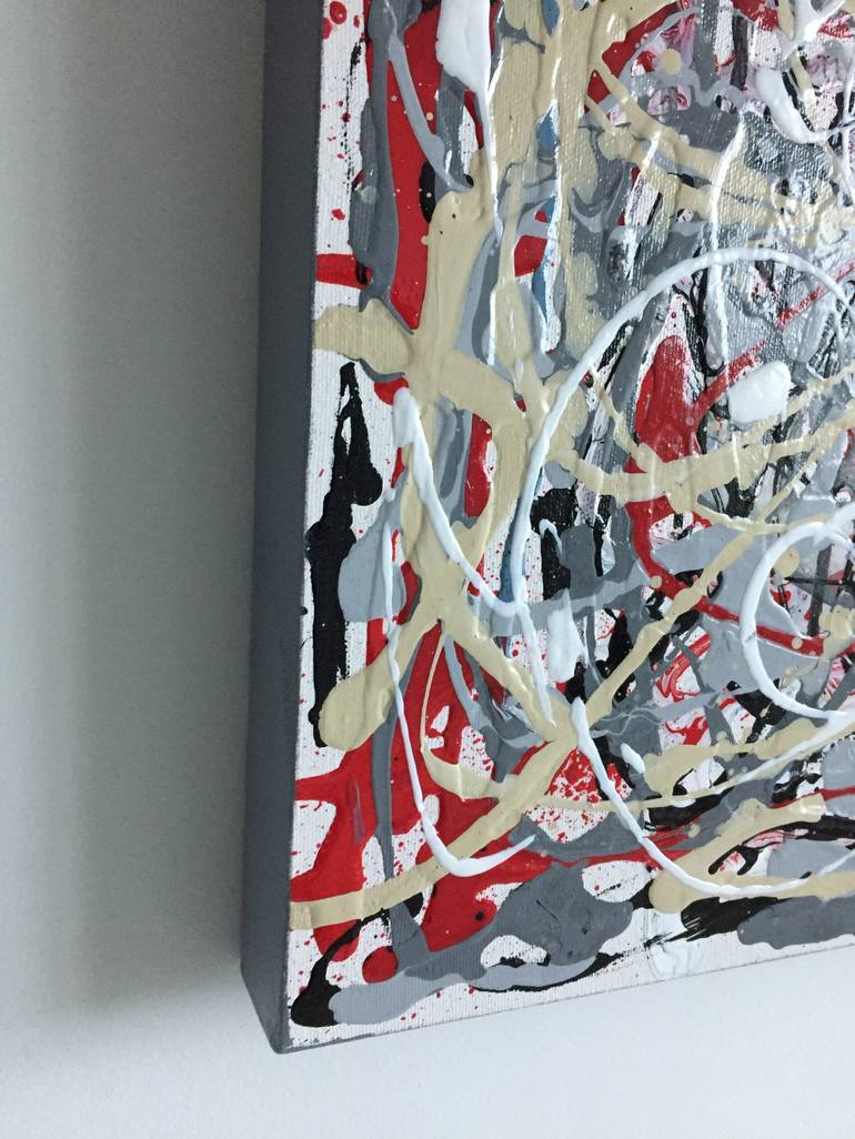 Abstract Number 3 Painting by Judith Cahill | Saatchi Art