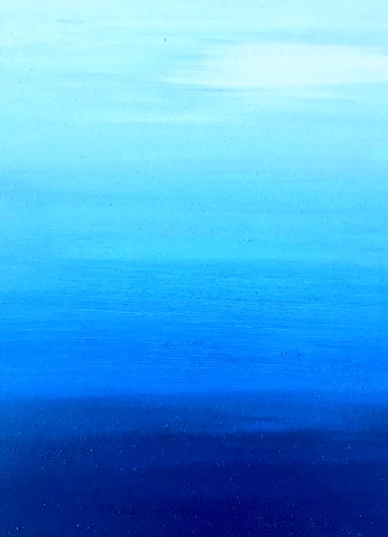 Blue 4 Painting by Judith Cahill | Saatchi Art