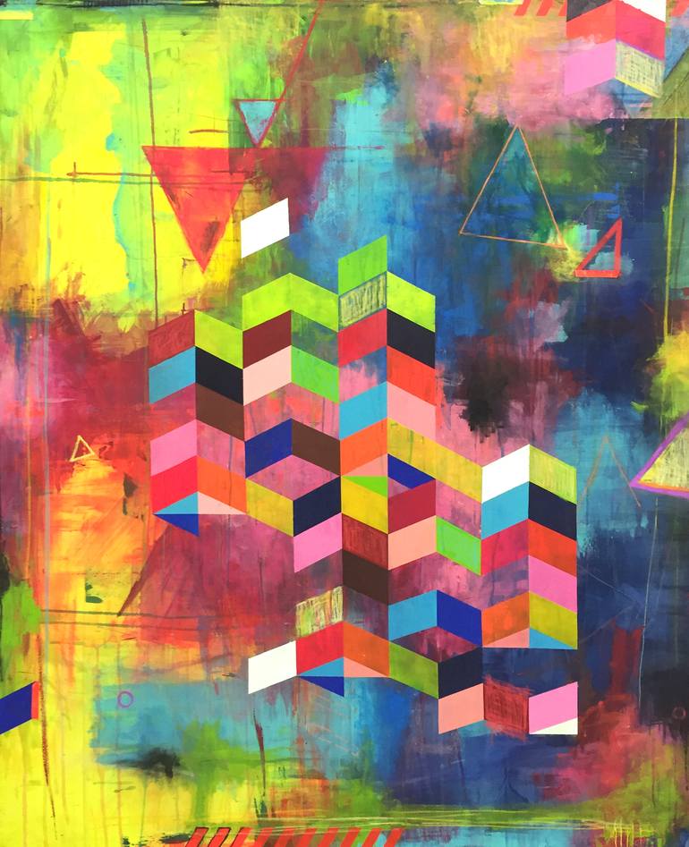 Change Is The Only Constant II Painting by Liesbeth Willaert | Saatchi Art