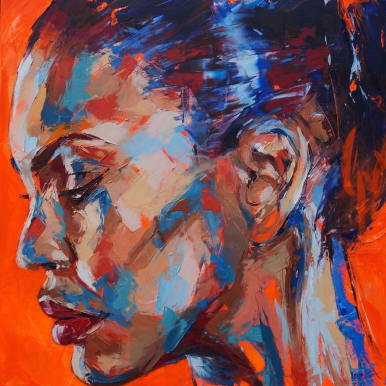 Cyrah Painting by Gilliane Warzée | Saatchi Art