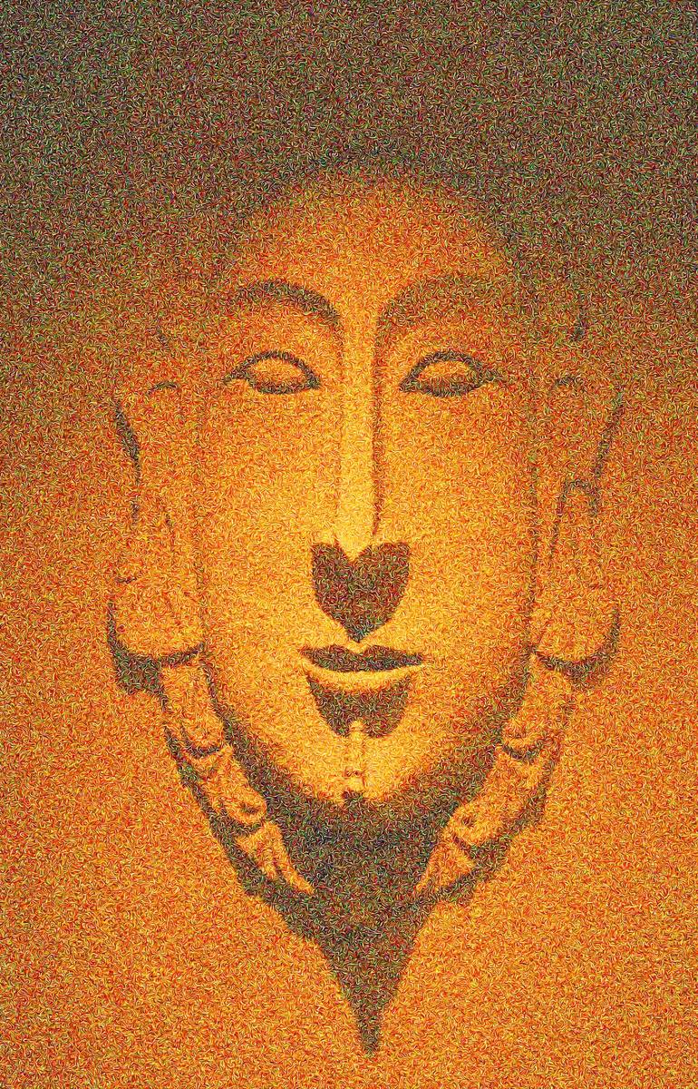 Golden Face 1/25 with Signature - Limited Edition 1 of 25 Photography ...