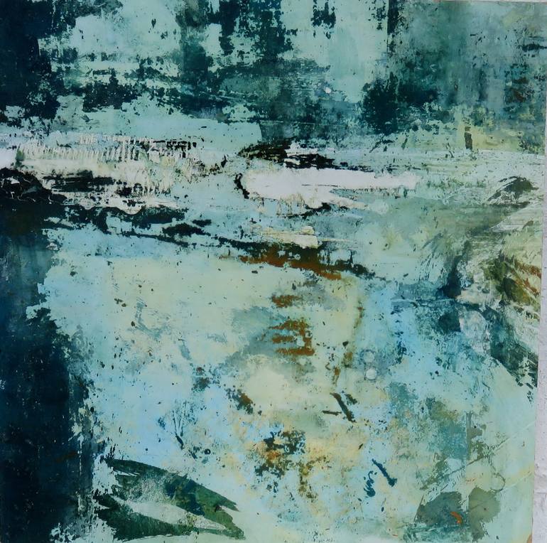 North Bank Painting by Amanda Shields | Saatchi Art