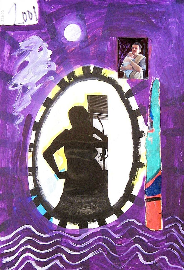 ;ifethemecollages...2001...Maybe a great enigmatic paradoxy.... Collage ...