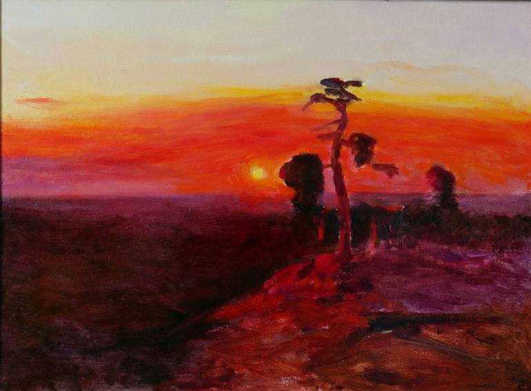 Sunset. After A. Kuinji Painting by Igor Tatarenko | Saatchi Art