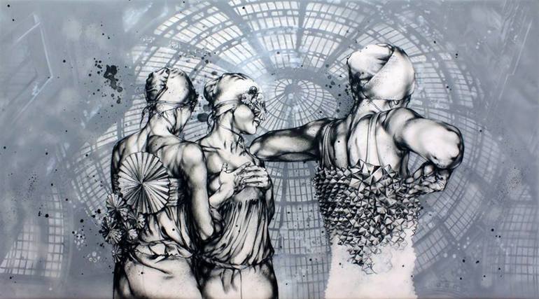 Octagon Drawing by Emila Sirakova | Saatchi Art