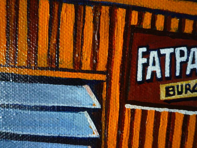 Fat Pat's Painting by Julie Goulding | Saatchi Art
