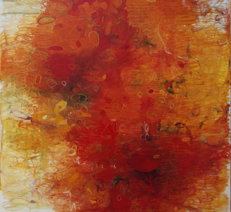 Red at 54 Painting by Genie Maples | Saatchi Art