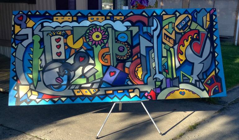 The Song of Solomon Painting by Brian Starkey | Saatchi Art