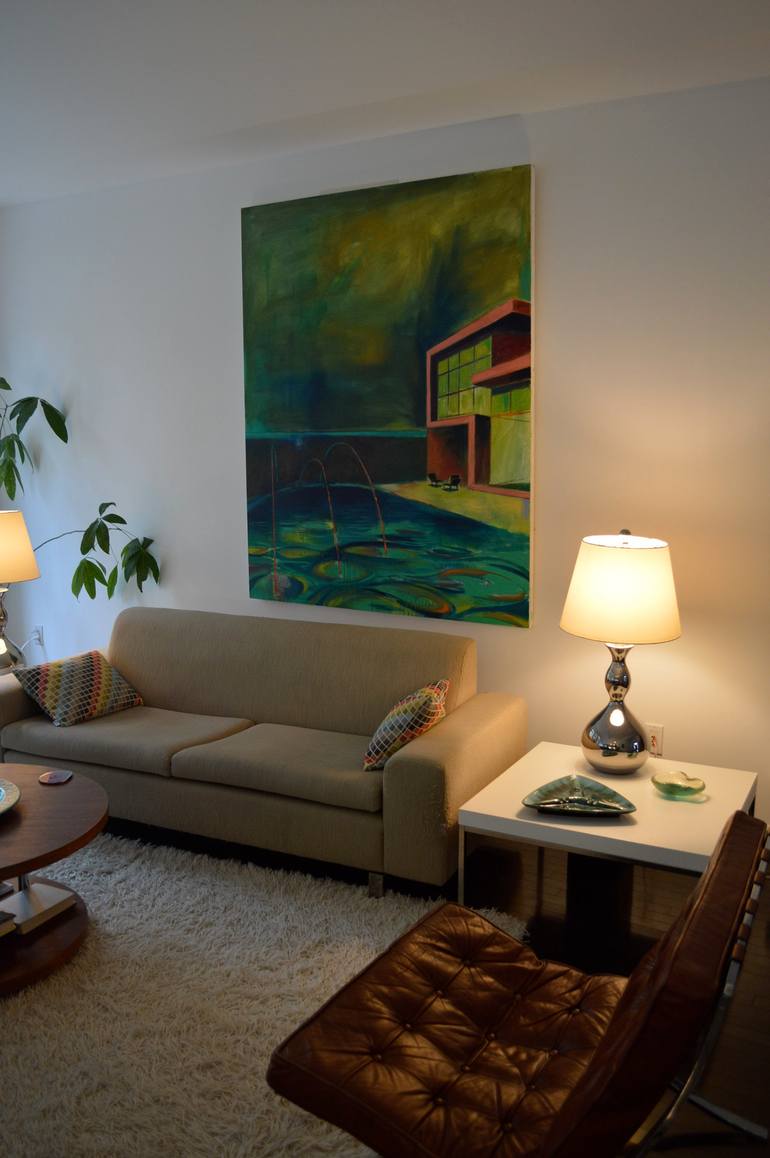 Storm Over Lake Huron Painting by Ian Mclean | Saatchi Art