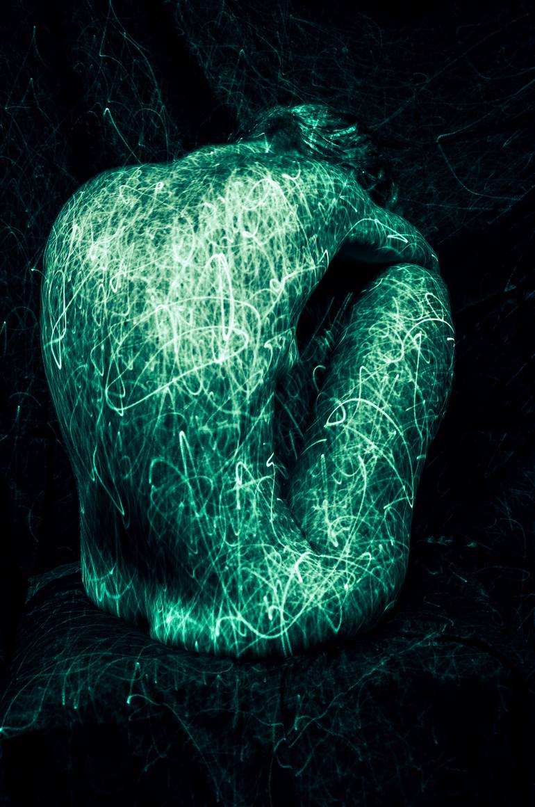Laser Body Painting - Scratches - Limited Edition 1 of 20 Photography ...