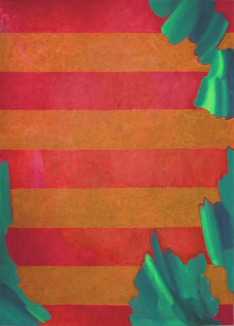 Stripes Painting by Emil Valev | Saatchi Art