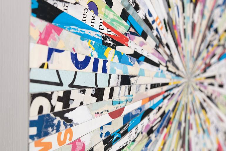 Jacobs Ladder Collage by Benjamin Phillips | Saatchi Art