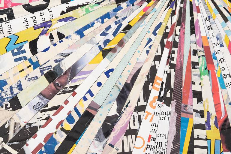 Jacobs Ladder Collage by Benjamin Phillips | Saatchi Art