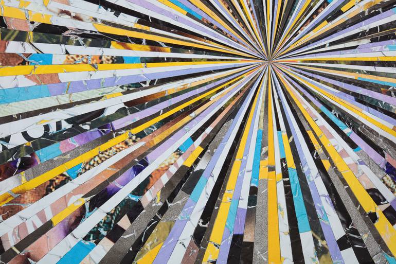Seduction of Attention Collage by Benjamin Phillips | Saatchi Art