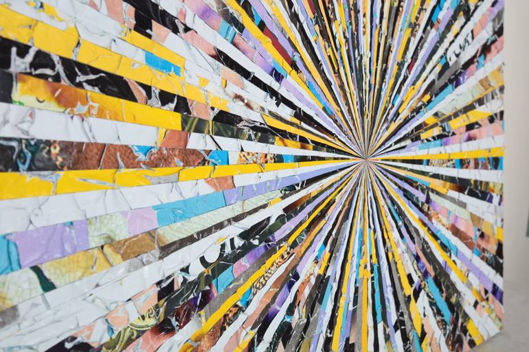 Seduction of Attention Collage by Benjamin Phillips | Saatchi Art